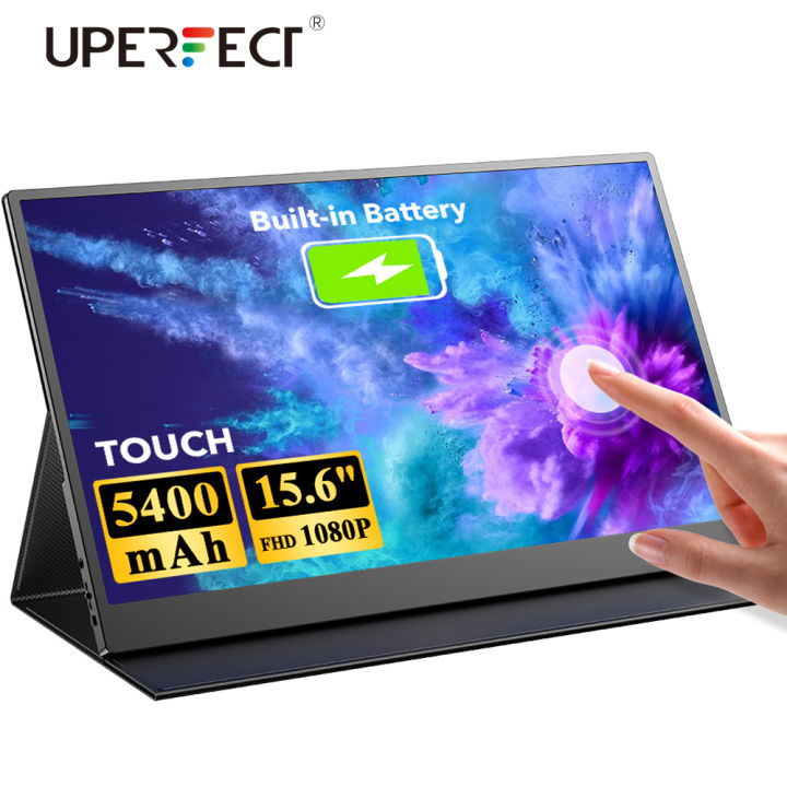 UPERFECT 15.6" Touchscreen 1080P FHD HDR USB-C Brightness: 250 cd ...