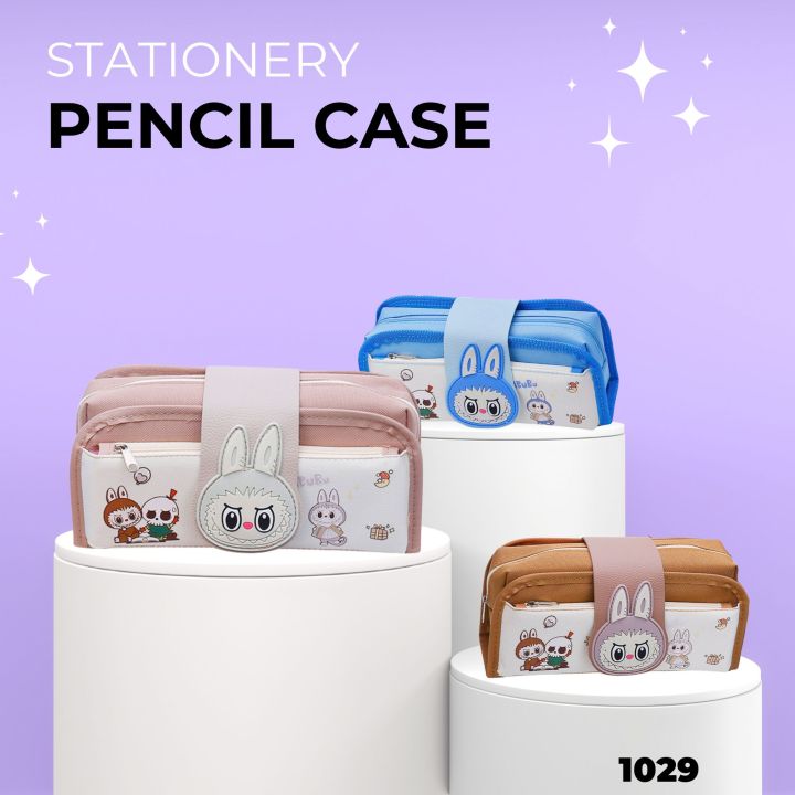 1029 ~ Labubu Collection Pencil Case / Kotak Pensel / Sekolah Kanak ...