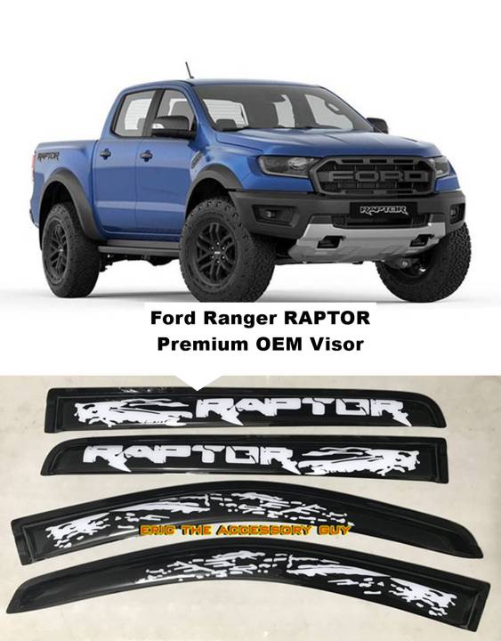 Raptor Premium OEM Window Visor | Lazada PH