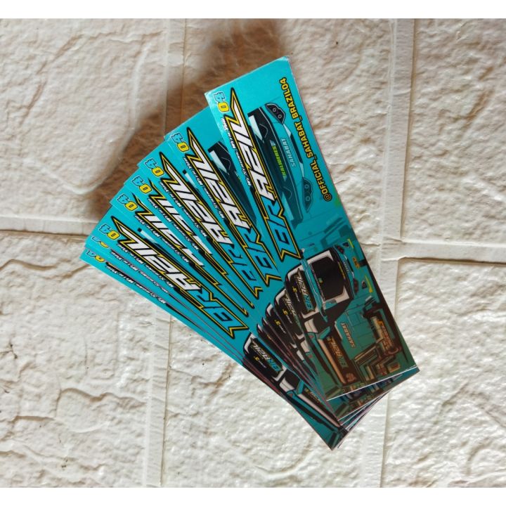 STIKER BASURI BRASIL DAN DIANA ASLI PO | Lazada Indonesia