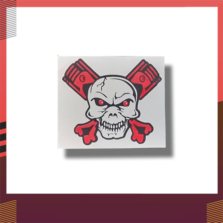 Stiker Vinyl Motor Kecil Gambar dan Tulisan Kece dan Keren | Lazada ...