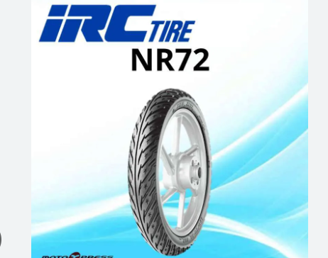 Ban luar IRC Tipe NR72 Ukuran 70/90 Ring 17 Tubetype . Untuk motor ...