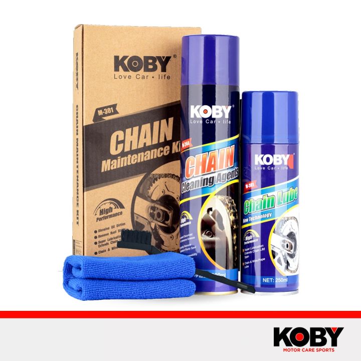 KOBY CHAIN MAINTENANCE KIT / Chain cleaning agent | Lazada PH