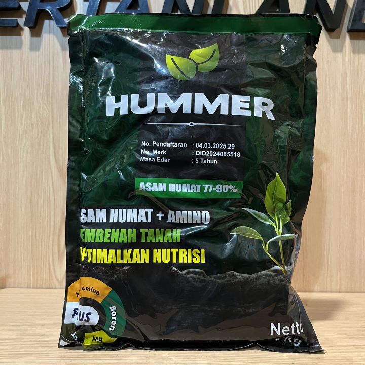 HUMMER 1 KG ASAM HUMAT + AMINO PEMBENAH TANAH OPTIMALKAN NUTRISI ...