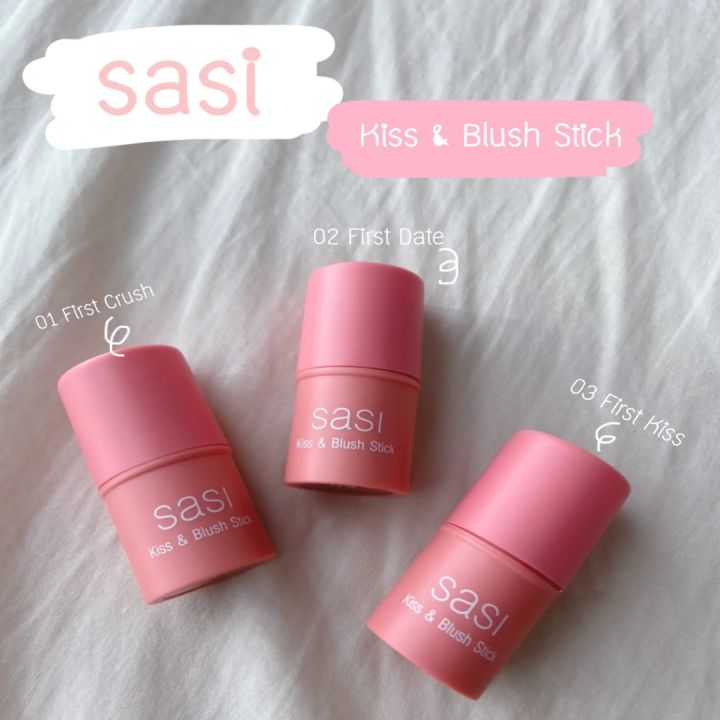 现货 - 泰国正品 泰国SASI腮红棒 Thailand SASI 3 in 1 Complete Kiss and Blush Stick ...