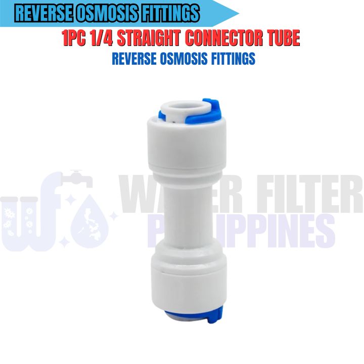Reverse Osmosis Fittings 1pc 1/4 Straight Connector Tube Quick Connect ...