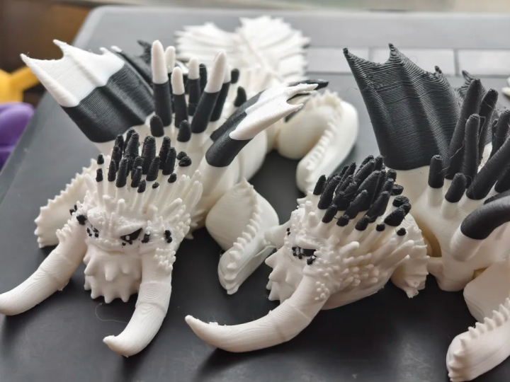 How to Train Your Dragon Bewilderbeast White Dragon King Figure | HTTYD ...