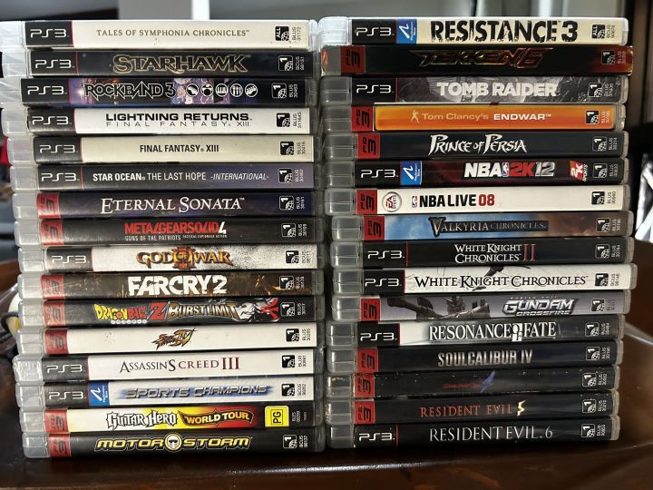 Preloved / Second hand Original Playstation 3 games PS3 Region 1 ...