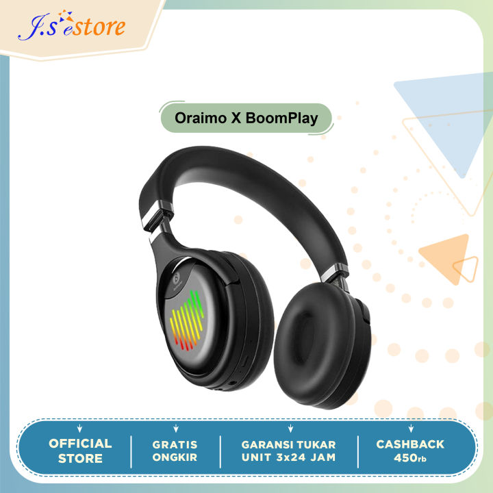 Oraimo X BoomPlay Wireless Bluetooth Heatset Booming Bass | Lazada ...