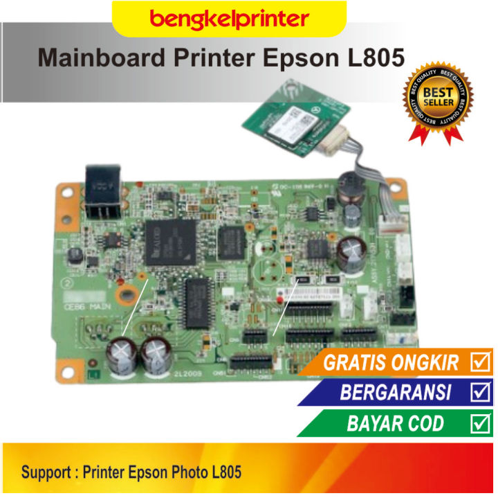 Board Mainboard Printer Epson L805 Wifi | Motherboard Epson L805 Photo ...