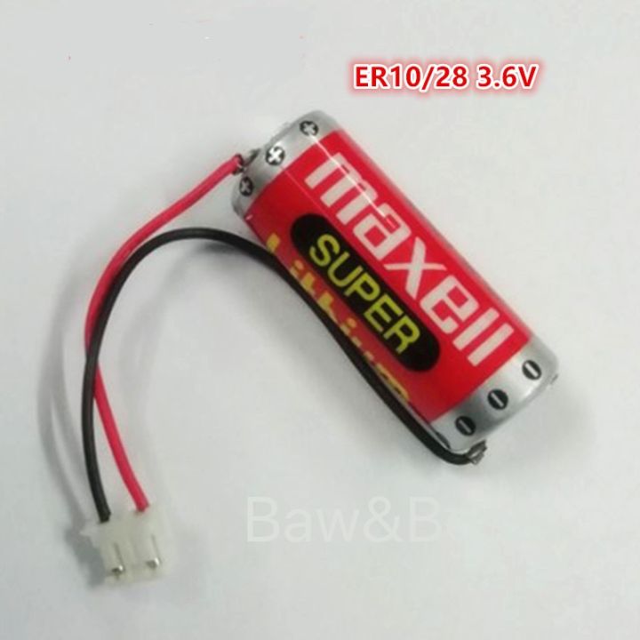 แบตเตอร์รี่ MAXELL SUPER ER10/28 3.6v ER10280 เหมาะสำหรับ Mitsubishi ...