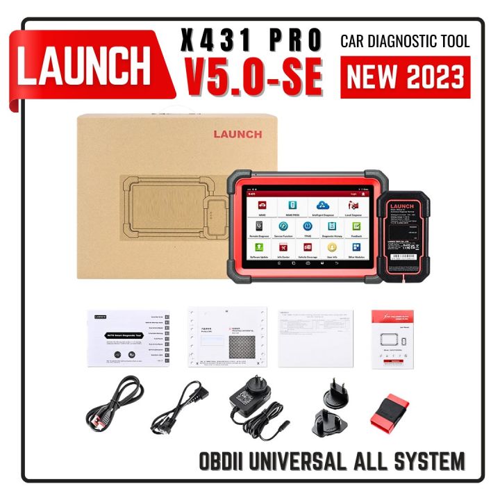 Scanner Mobil Universal LAUNCH X431 PRO V5, Alat Diagnosa Lengkap ...
