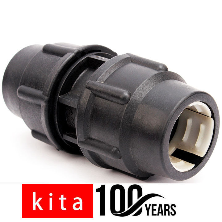 5PCS Black PE COUPLING 1/2" size kita100years | Lazada PH