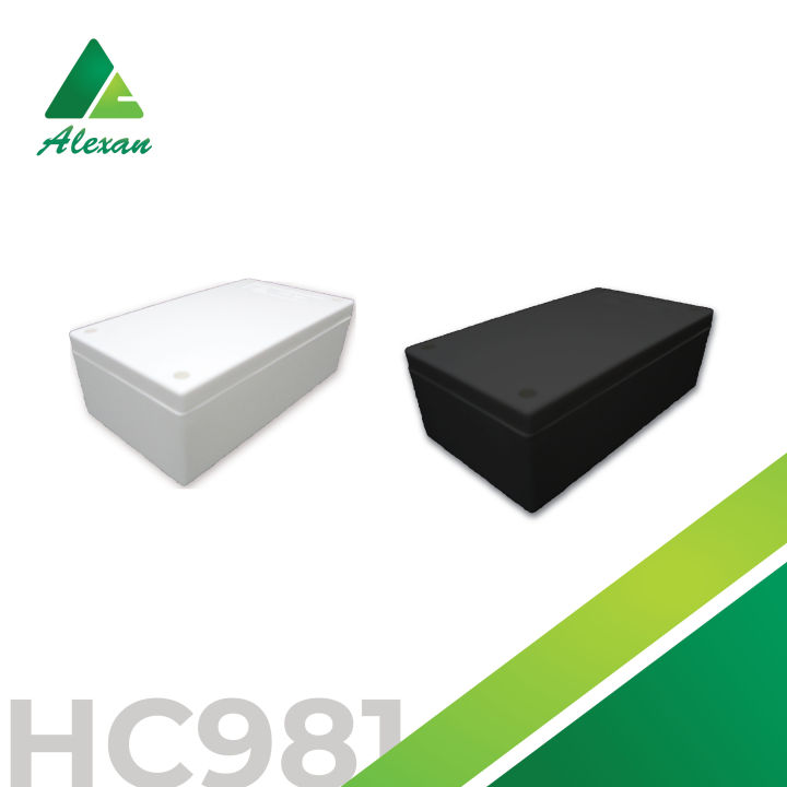 (HC 981) Alexan Plastic Enclosure / Casing for Projects in Black ...