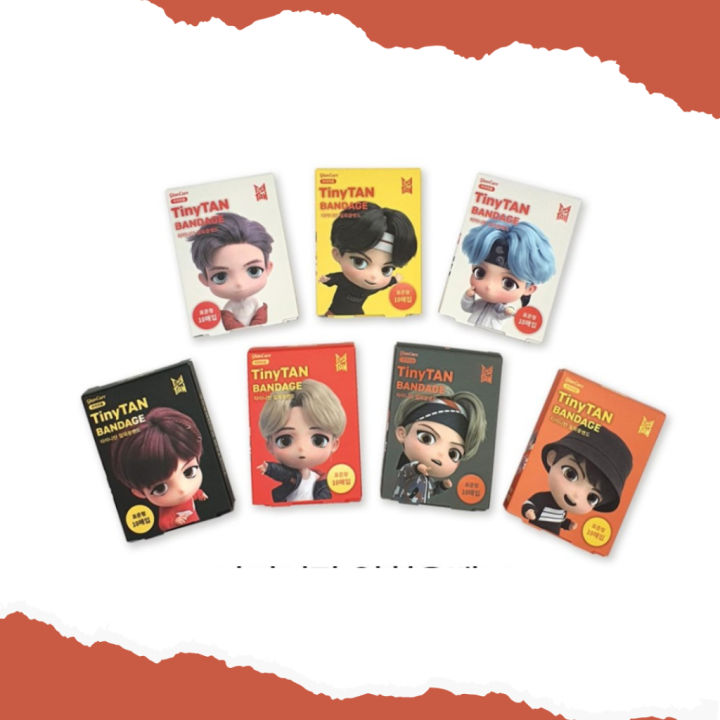DAISO KOREA - TinyTan Disposable Bandage Mic Drop 10 pcs per pack | Lazada PH