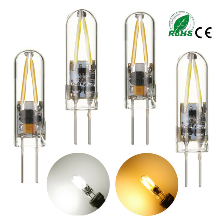 1/5pcs G4 Led Bulb 6W AC/DC 12V Saving Mini COB Silicone Lamp 360 Beam ...