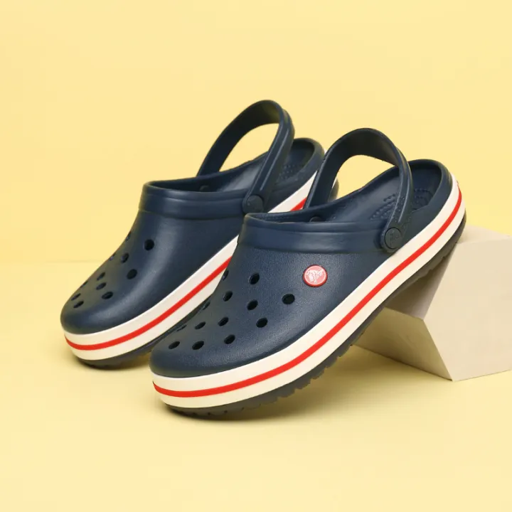 Crocs hole shoes male wading medical care summer Karuoban sandals anti ...