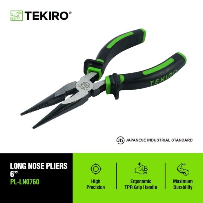 TEKIRO Tang Lancip 6" / Long Nose Pliers 6 inch | Lazada Indonesia