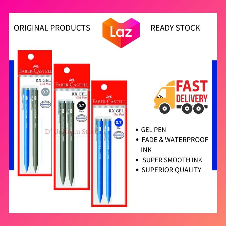 Faber-Castell RX Gel Pen – PB of 2 | Lazada