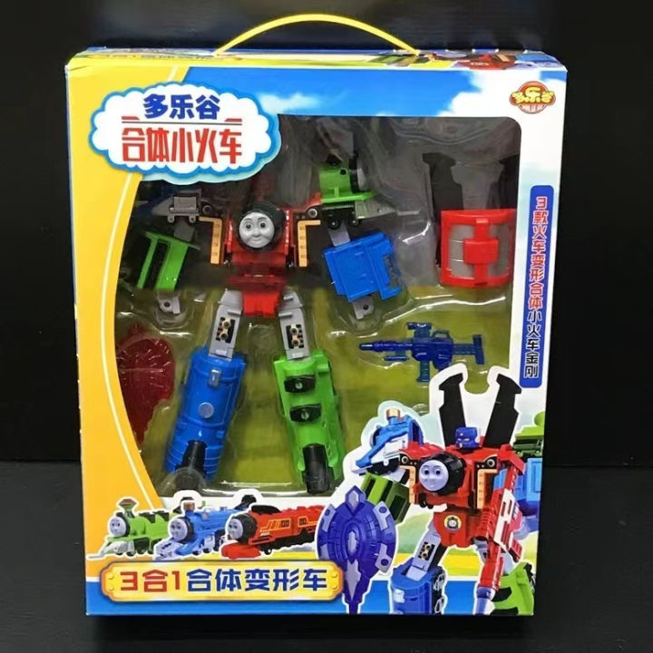 COD ♘♘♘3 in 1 Thomas Friends Train Transformer Robot Mainan Keretapi ...