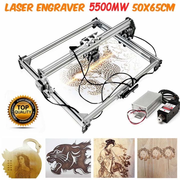 MESIN CNC LASER CUTTING GRAFIR ENGRAVING KAYU 5500MW | Lazada Indonesia