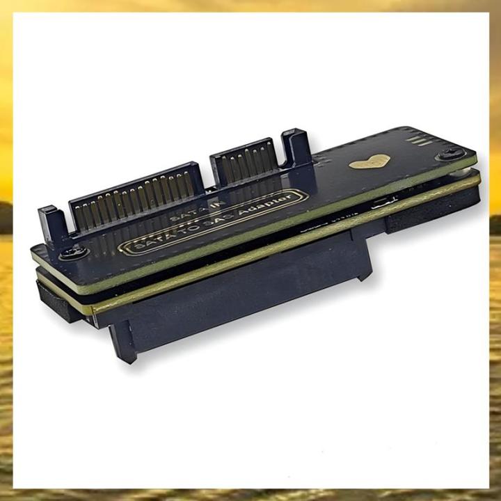 (IKHR) SATA to SAS Expansion Card Adapter 6Gbps SATA (7&15)22Pin Male ...