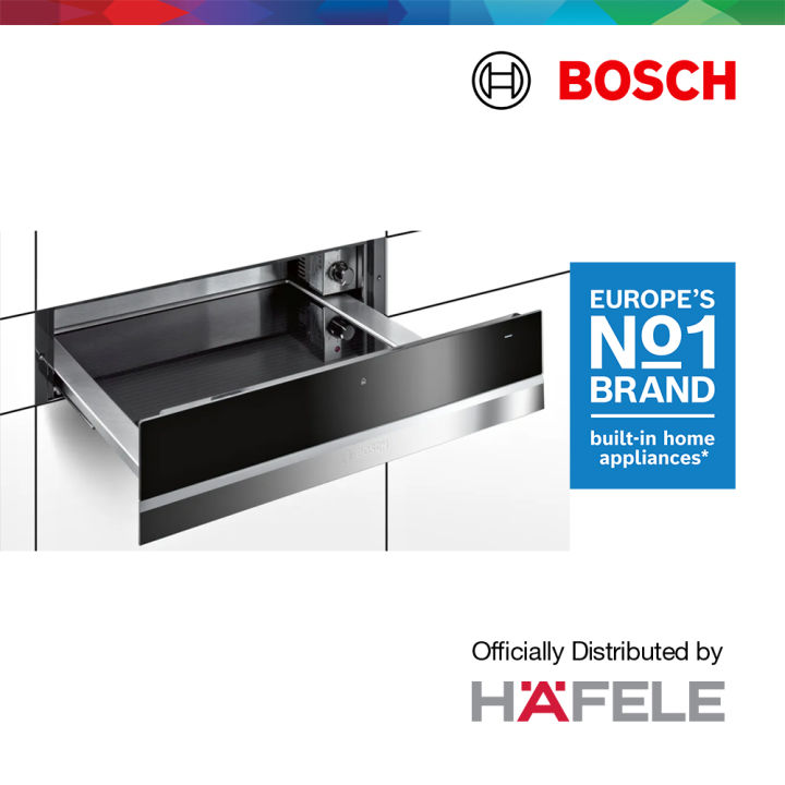 Bosch BIC630NS1 Series 8 Built-In Warming Drawer 60 X 14 Cm Stainless ...