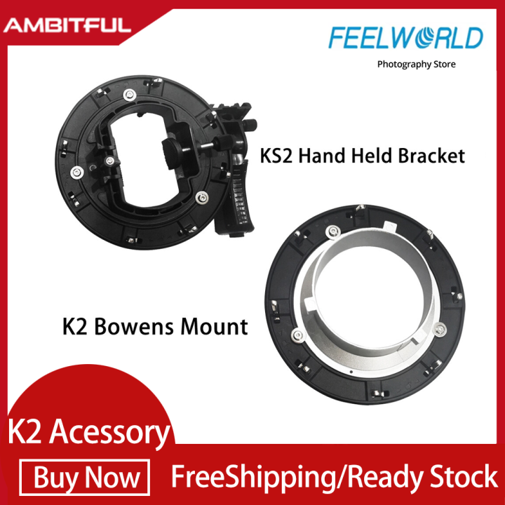 Triopo K2 KS2 Handheld Bracket or Bowens Mount Bracket for Triopo 55cm ...