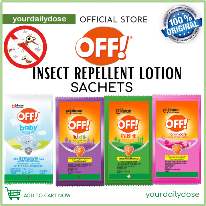 [POCKET/TRAVEL SIZE] OFF LOTION SACHET 6SACHET 6ML | Lazada PH