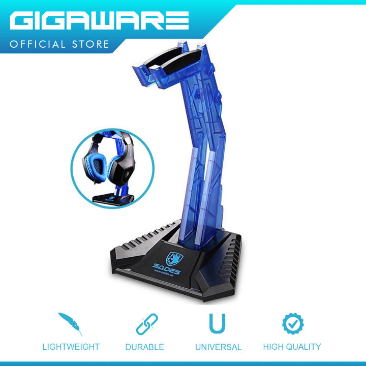 Gigaware SADES Gaming Headphone Stand Earphone Holder Professional ...