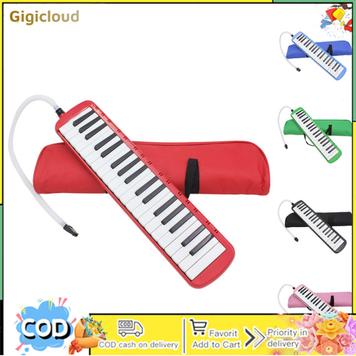37 Keys Melodica Piano Keyboard Wind Musical Instrument Harmonica Mouth ...