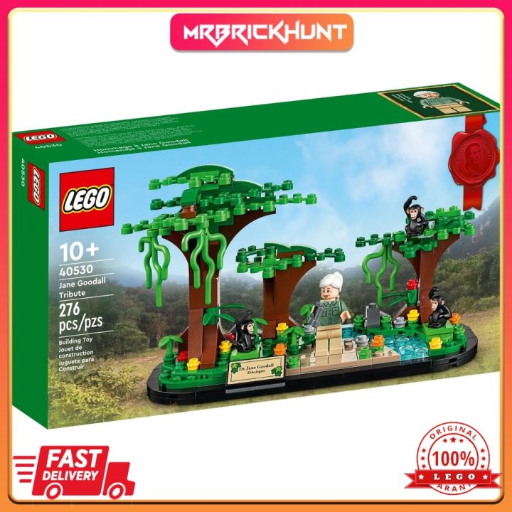 [MrBrickHunt] Lego 40530 Jane Goodall Tribute | Lazada