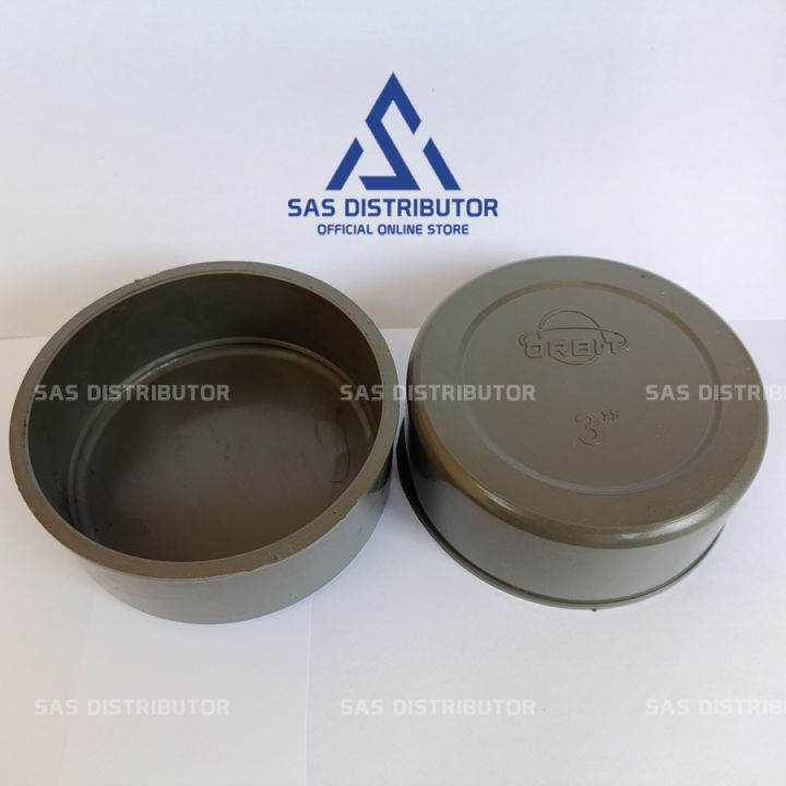 Dop 3" inch PVC Orbit | Cap 3" in | Tutup Pipa Bulat 3" inch | Dop ...