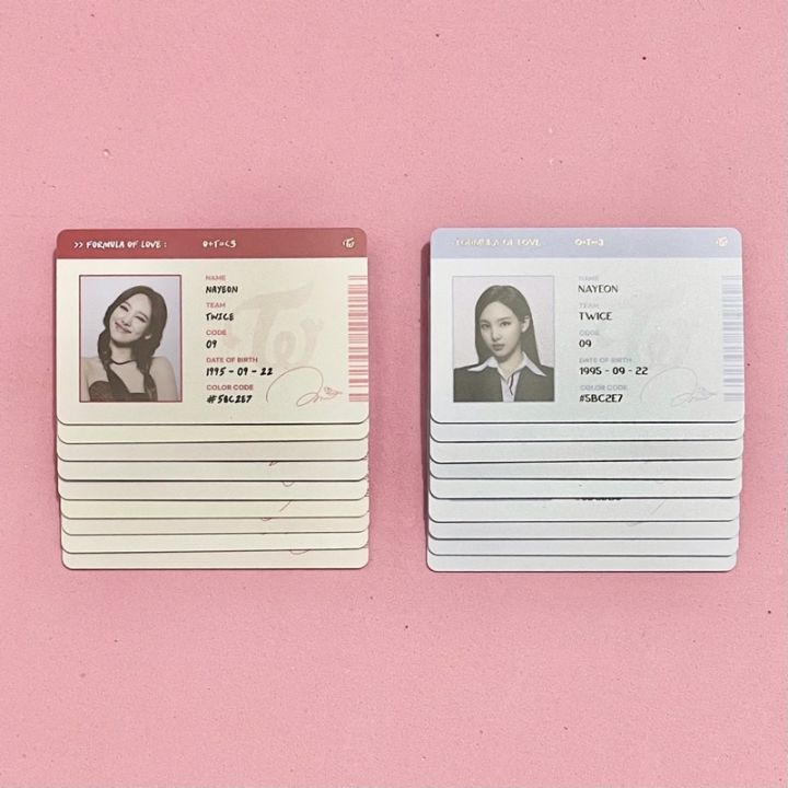 ONHAND Twice Formula of Love Official Album Scientist ID Card | Lazada PH