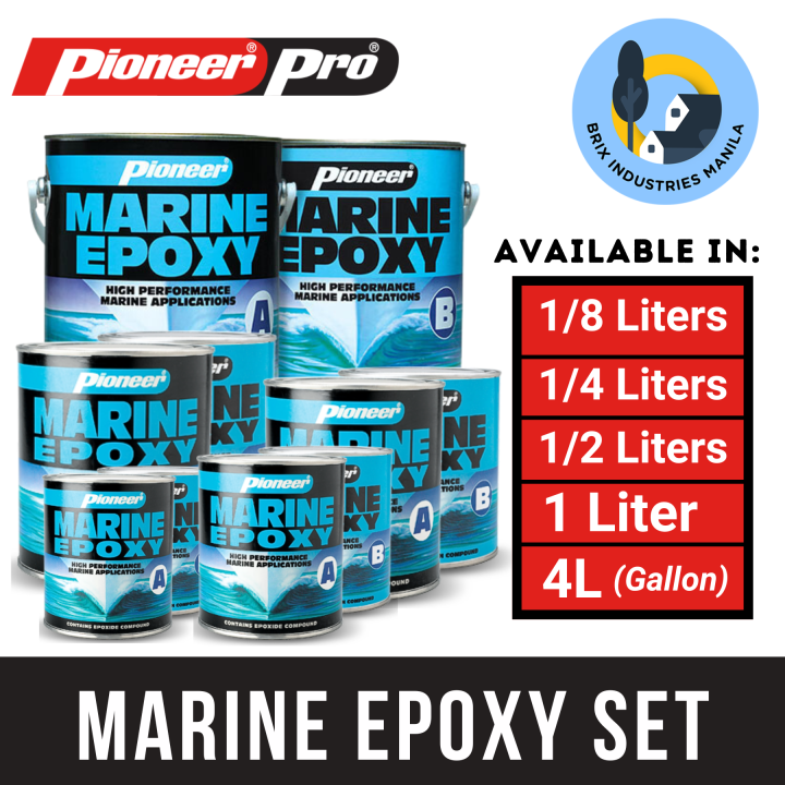 Pioneer Marine Epoxy Set High Performance Marine Applications All Sizes Available | Lazada PH