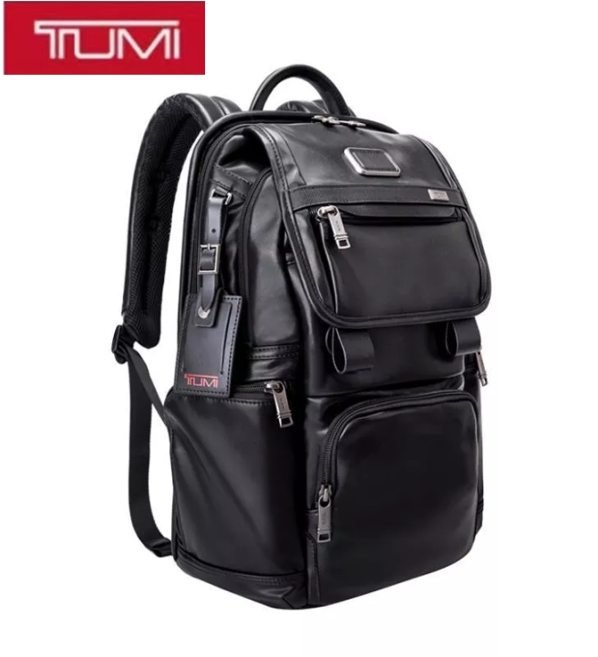 [TUMI FASHION] TUMI 2023 9603174DL3 Backpack Backpack Men's Bag Leather ...