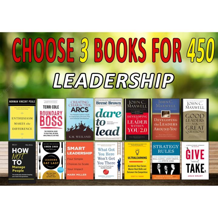 Leadership Books Set | Lazada PH
