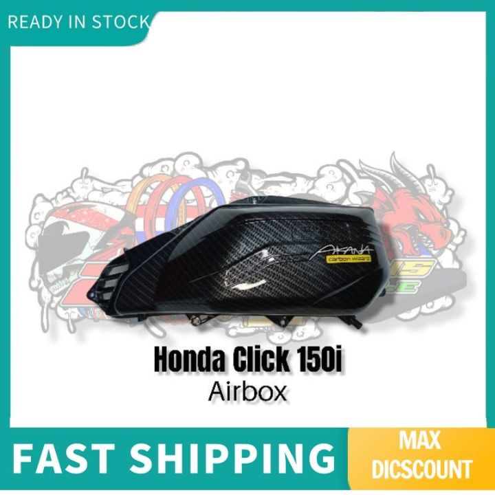 Honda Click Carbon Airbox 125 150i (Fit v1 v2 v3) | Lazada PH