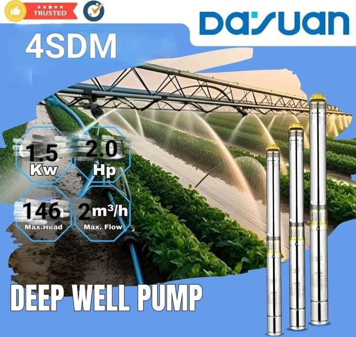 ITALY TECH DAYUAN SUB DEEP WELL WATER PUMP 2HP 4'' | Lazada PH