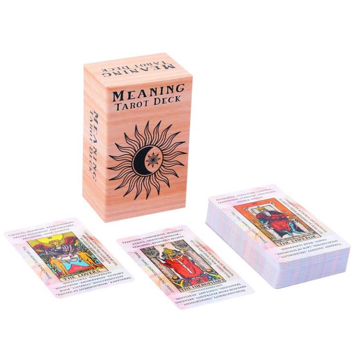 Kad Tarot Klasik dengan Maksud Kad Tarot Menarik Kad Oracle Versi ...