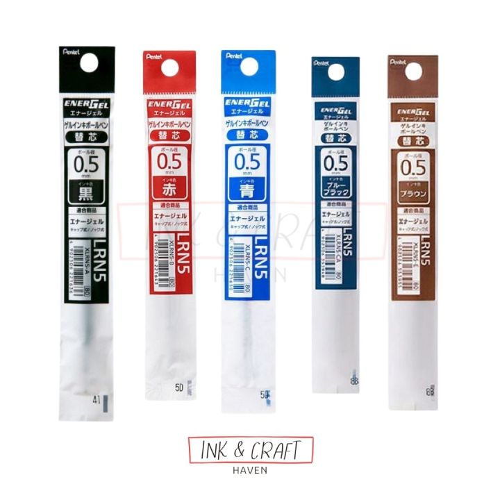 Pentel Energel Ink Refills 0.5mm Needle Point | Lazada