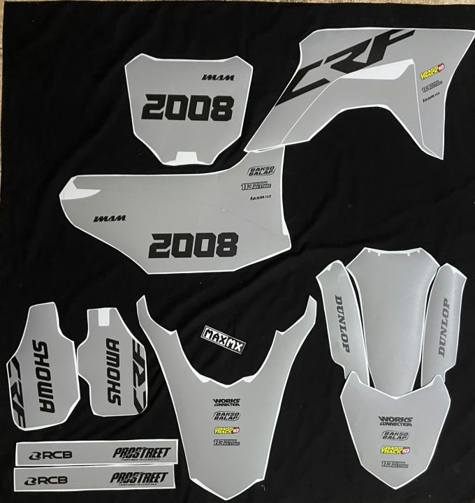 decal fullbody keren stiker sticker full body crf 150 l motif abu keren ...