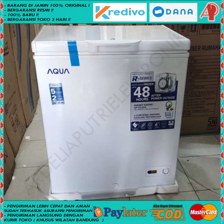 CHEST FREEZER AQUA 150 LITER AQF 150FR GARANSI RESMI | Lazada Indonesia