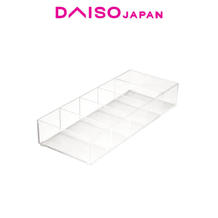 Daiso 5-partitioned Slim Storage Tray | Lazada PH