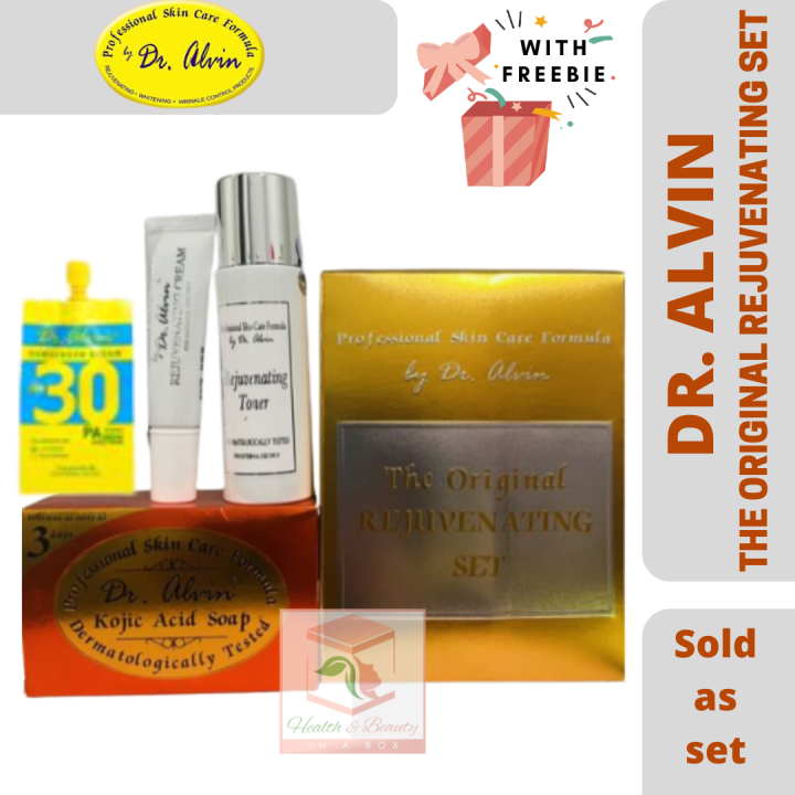 ORIGINAL/AUTHENTIC 100% DR. ALVIN REJUVENATING SET | Lazada PH