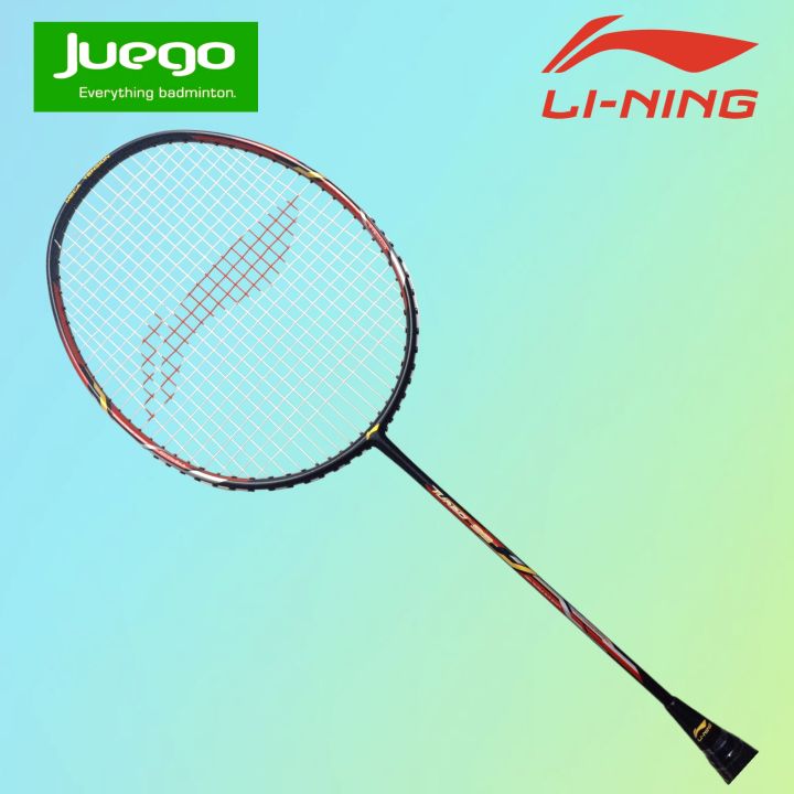 Li-Ning Badminton AYPR 024 5 TURBO 99 STRUNG Badminton Racquets Black ...