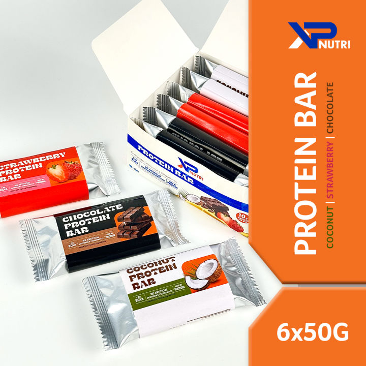 XP Nutri Whey Protein Bar Snack Bar Protein Crips 1Box Mixed Flavor ...