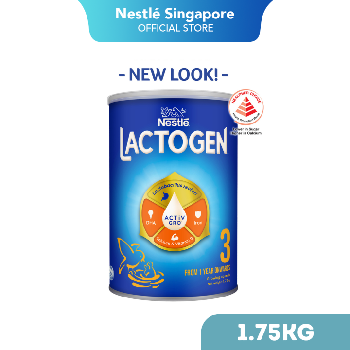Nestle Lactogen Stage 3 Growing Up Milk 1.75kg - From 12 Months ...