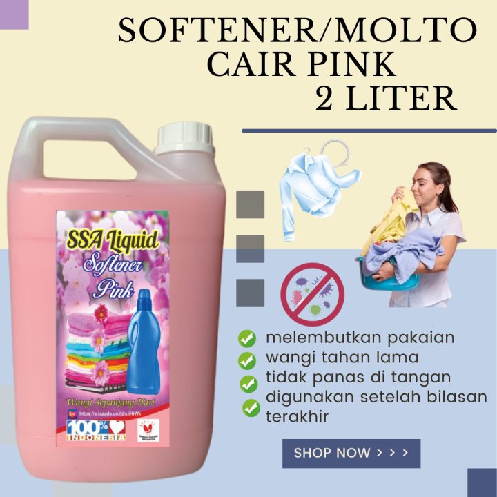 PROMO DISKON TERBARU 1 LITER SOFTENER LAUNDRY TAHAN LAMA AMPUH MURAH ...
