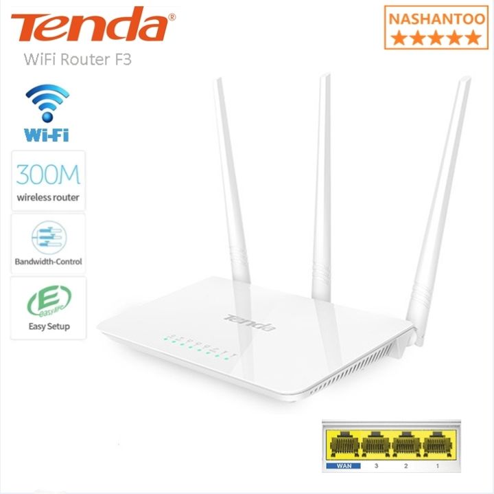 2nd Tenda F3V3 Wireless Router English Interface High Speed 300Mbps ...